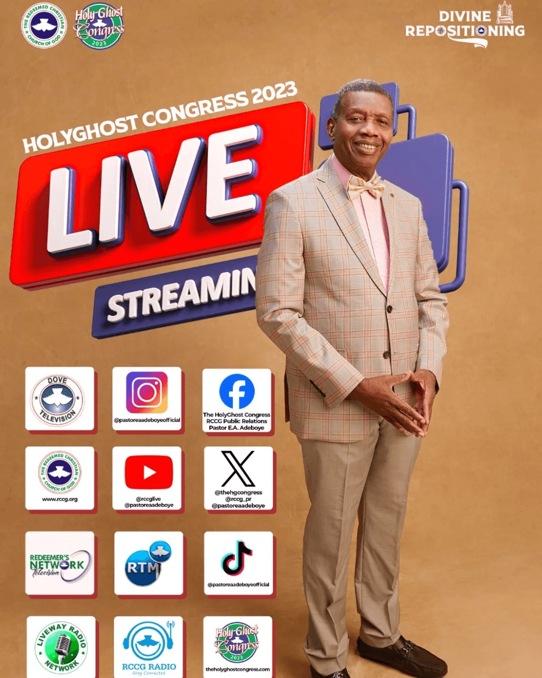 Holy Ghost Congress 2025 Live Stream – Watch Rccg Holy Ghost Congress ...
